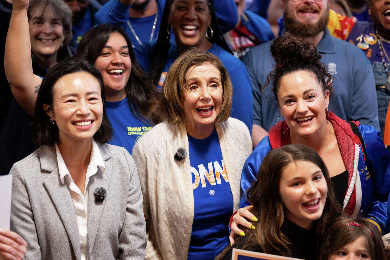 Nancy Pelosi, hailed as ‘forever speaker,’ makes final push for Connie ...