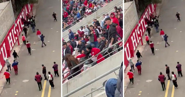 Hinchas de La Serena golpearon a infiltrados de Colo Colo durante ...