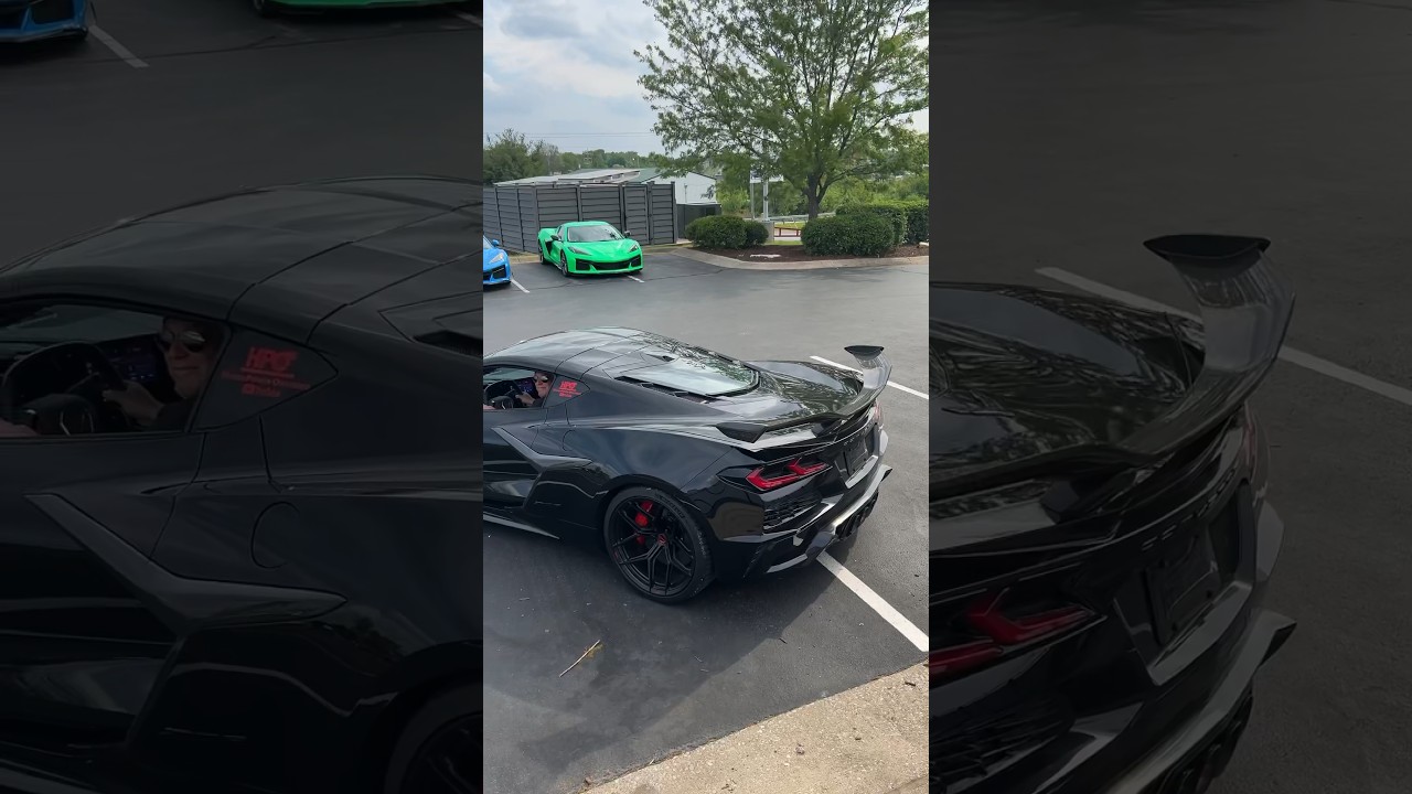 My C8 Corvette Z06 blowing ear drums with AWE exhaust and sport cats! 😮