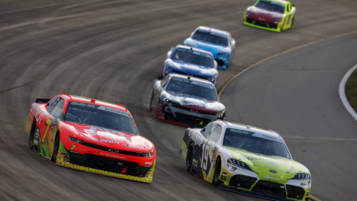 NASCAR O'Reilly Auto Parts Series race results from Nashville Superspeedway