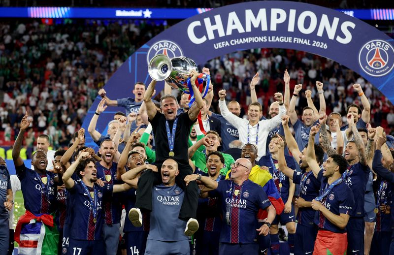 Soccer-faith in Luis Enrique leads PSG to back-to-back Champions League ...
