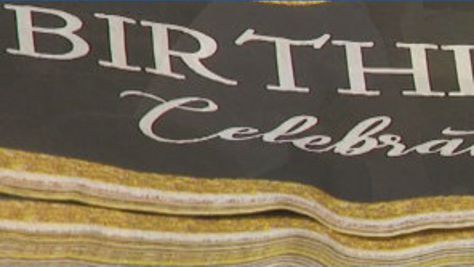 People gather in celebration of a milestone birthday in Cheektowaga