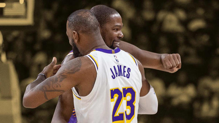 'He's like the perfect athlete' - Kevin Durant on why LeBron James was ...