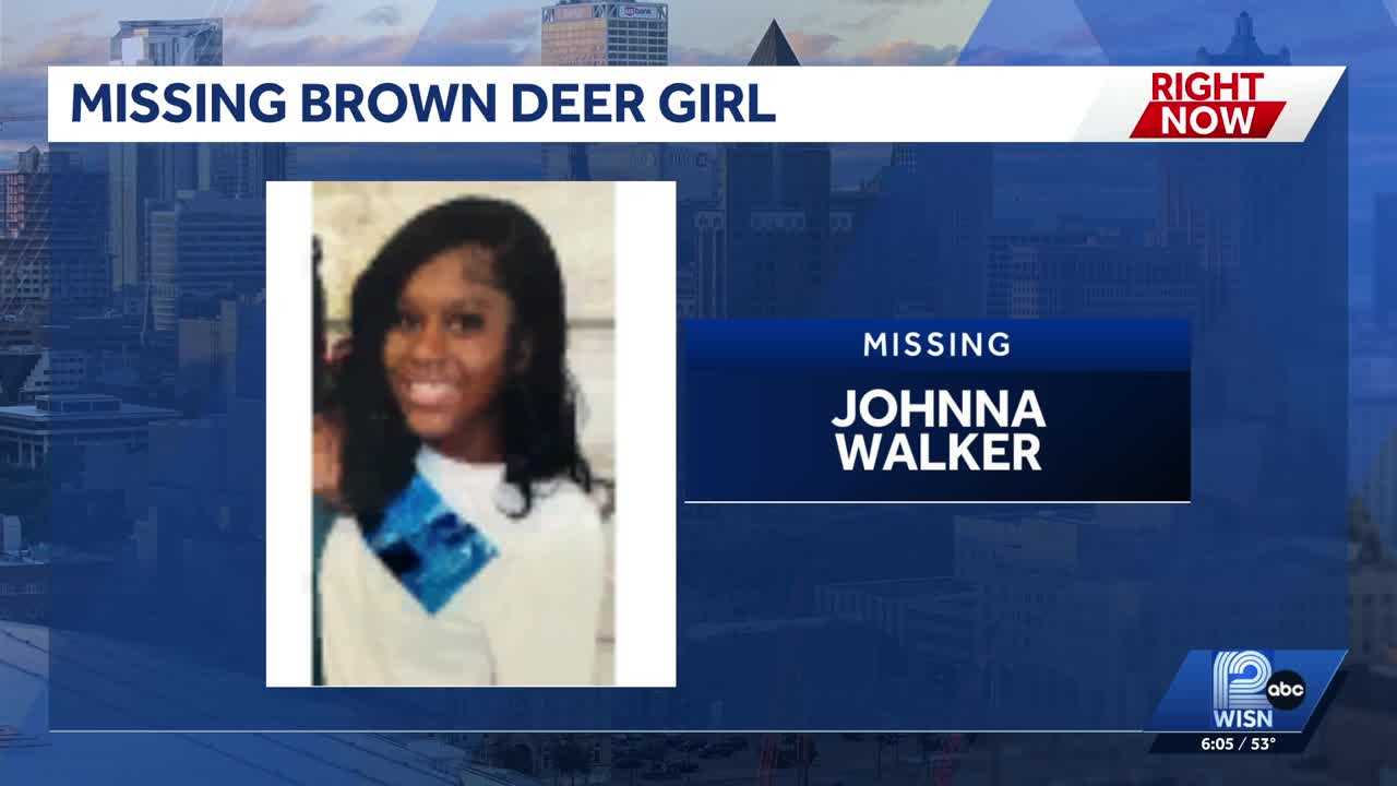 Brown Deer police searching for runaway 14-year-old Johnna Walker