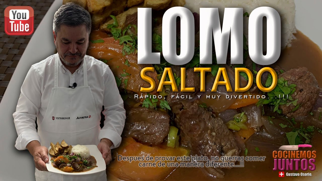 Como hacer un "LOMO SALTADO PERUANO" | muy facil...!!!