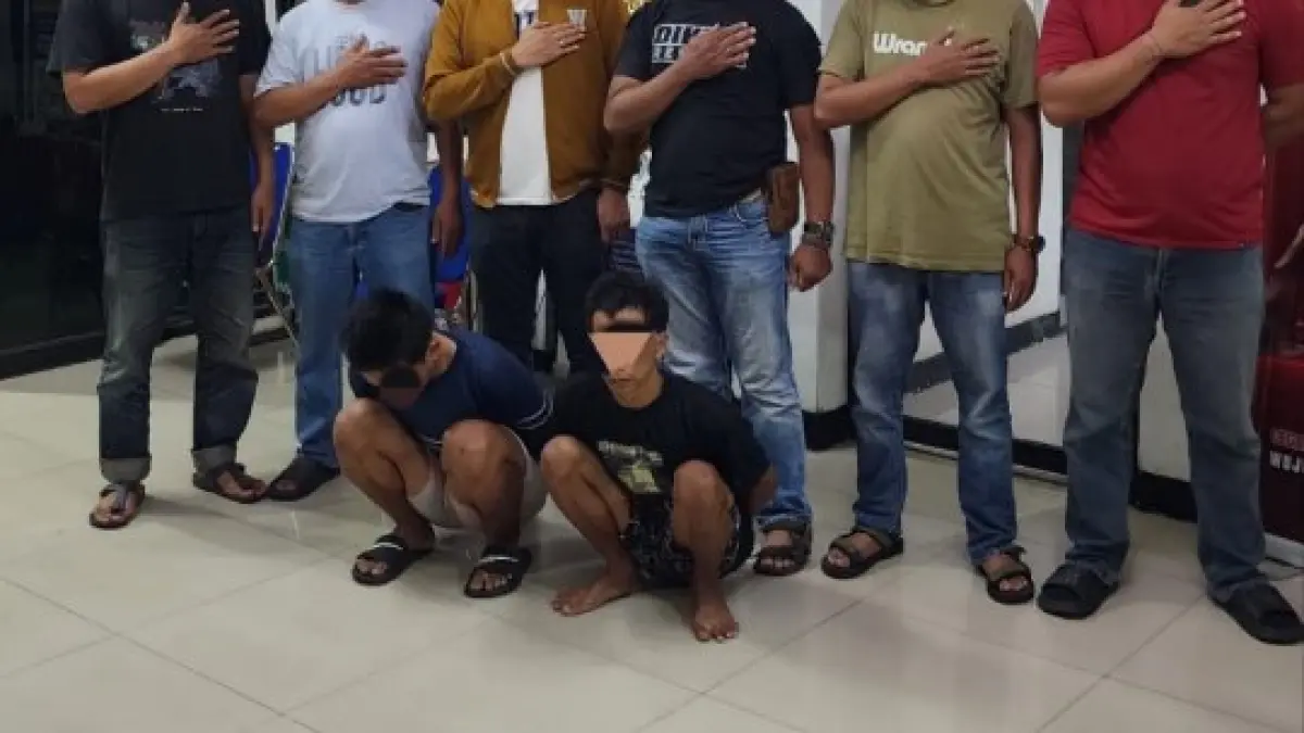 Terekam CCTV! Polsek Johar Baru tangkap sindikat curanmor Jakarta Pusat ...