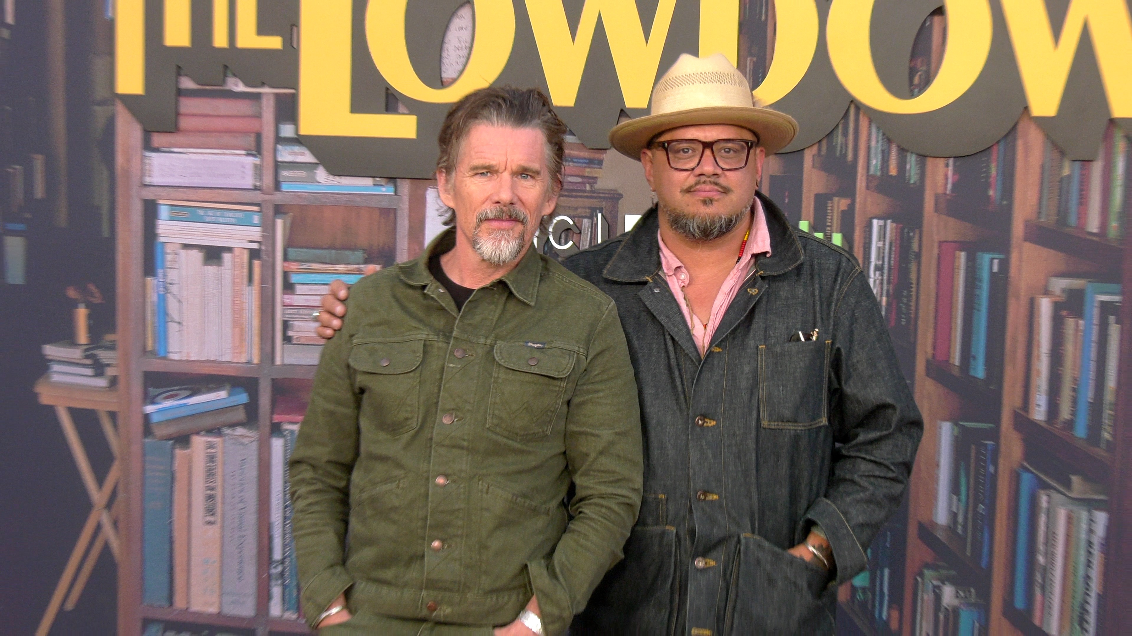Ethan Hawke and Sterlin Harjo attend the FYC red carpet for FX's "The ...