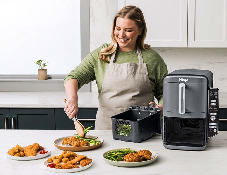 Ninja’s space-saving double stack air fryer drops by £65 before Monday ...