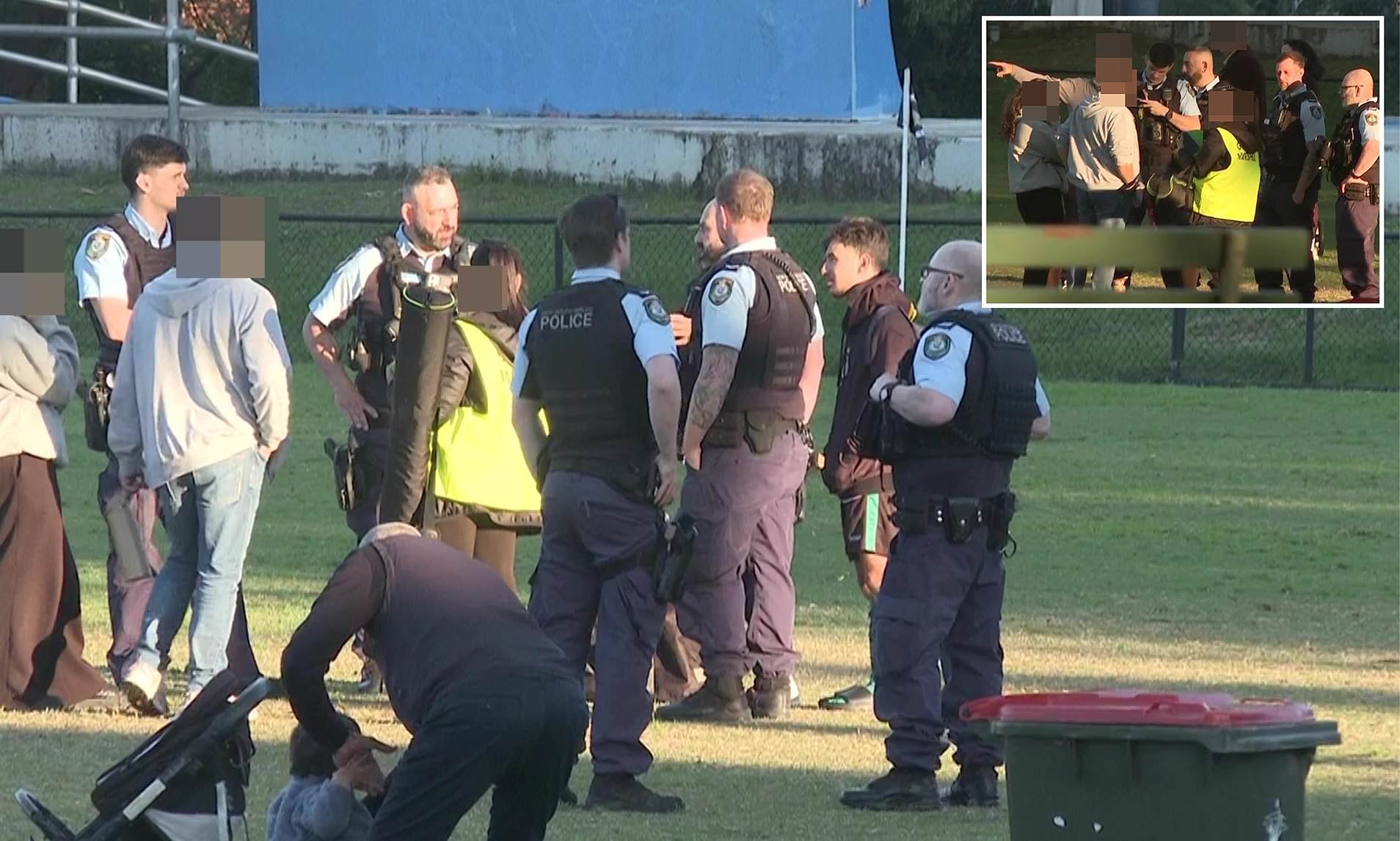Man hospitalised with bite to his back after wild Sydney soccer brawl ...