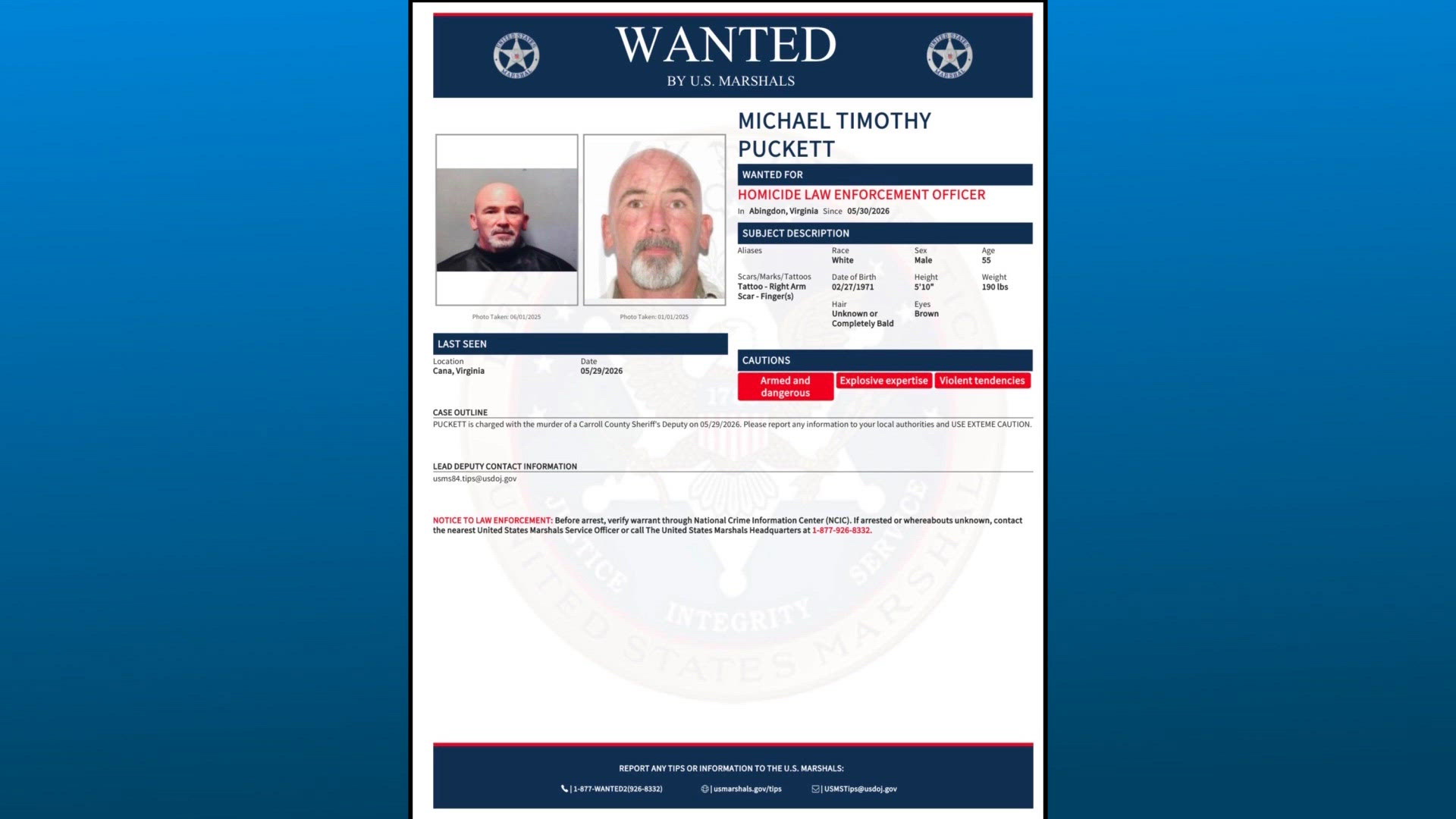 Virginia man wanted for shooting, killing police officer during welfare ...