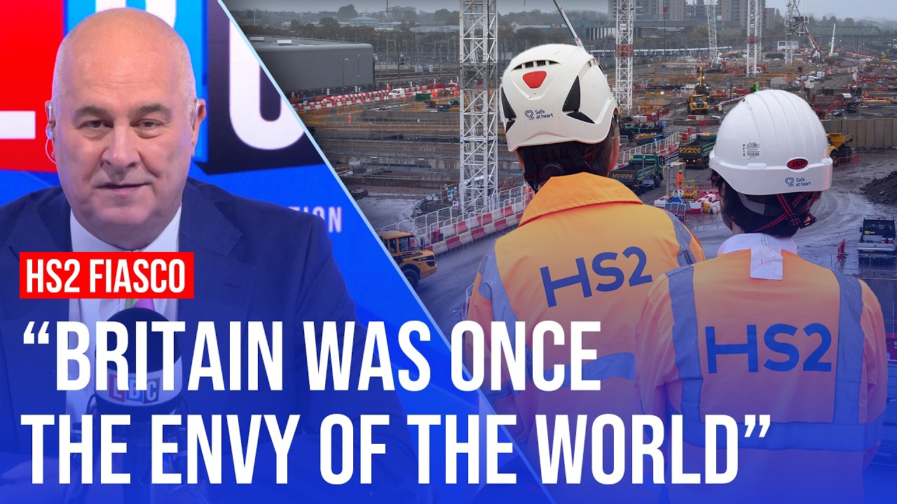 Why has HS2 been such an 'embarrassment' for Britain? | LBC debate