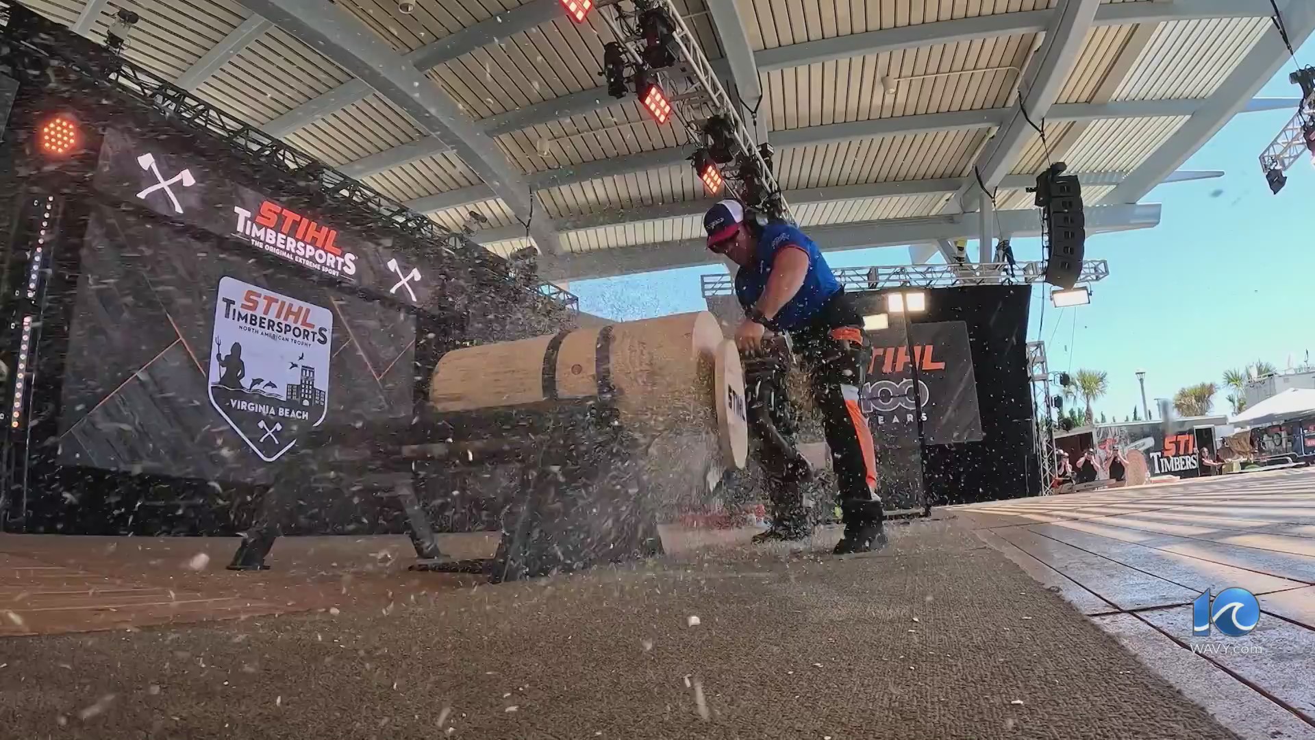 STIHL TIMBERSPORTS® event bringing world's best to Virginia Beach