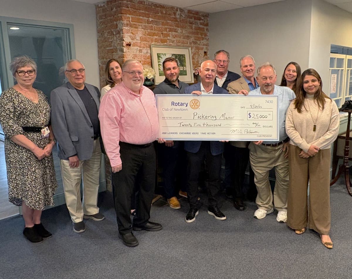 Rotary golf outing raises $25K for Newtown’s Pickering Manor