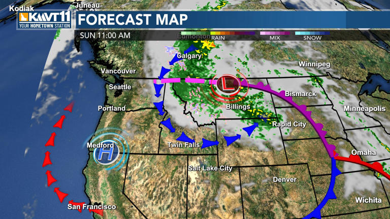 Temperatures stay warm with minimal moisture chances over the next 7 days