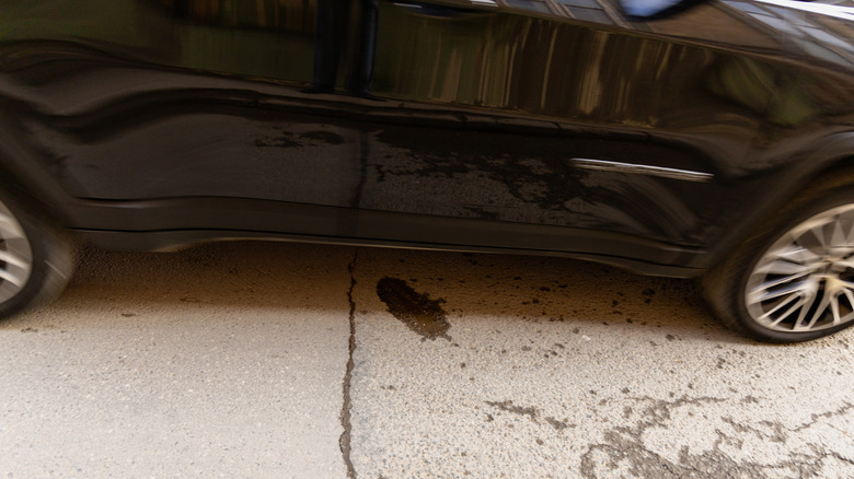 Want to keep oil or other fluids from staining your driveway? This may ...