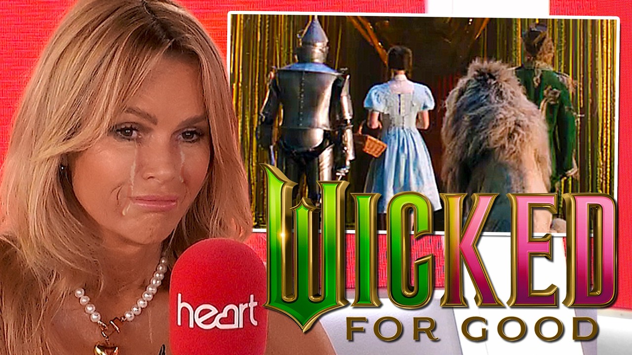 'Wicked: For Good' trailer reaction with Amanda Holden