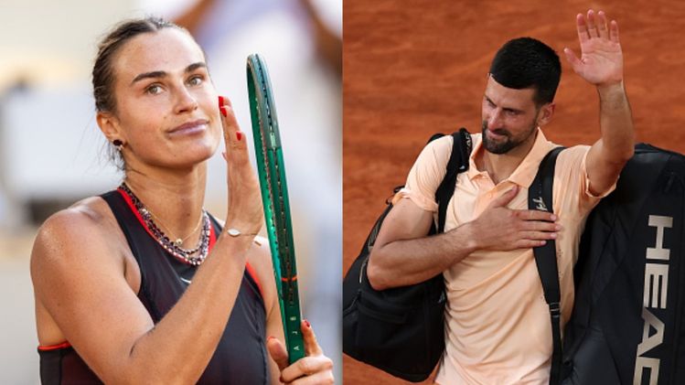 World No. 1 Aryna Sabalenka calls off dance battle as Novak Djokovic ...