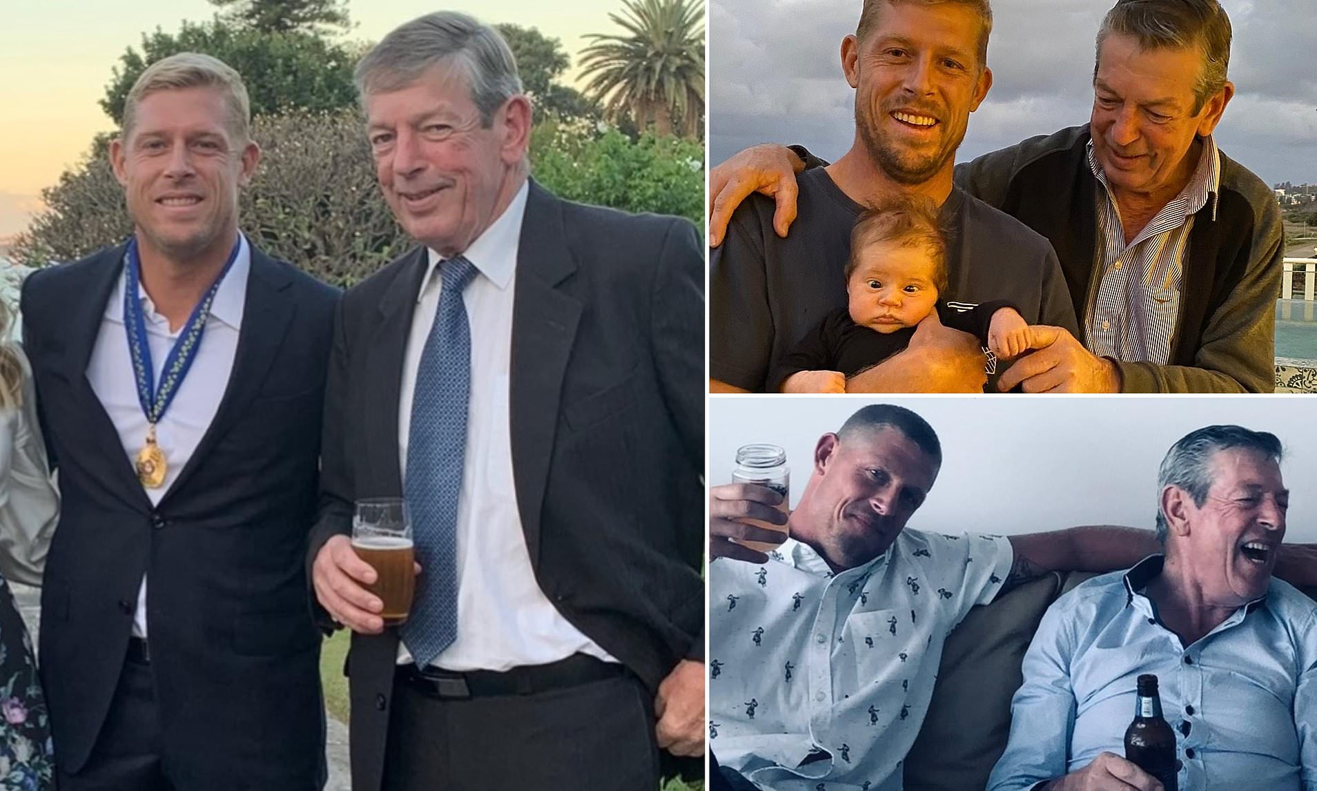 Surfing legend Mick Fanning pays a heartbreaking tribute to his father ...