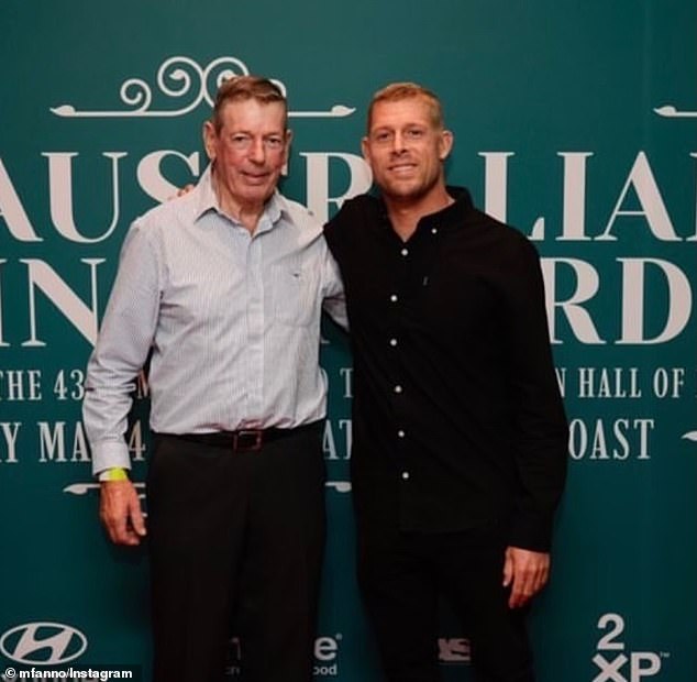 Surfing legend Mick Fanning pays a heartbreaking tribute to his father ...
