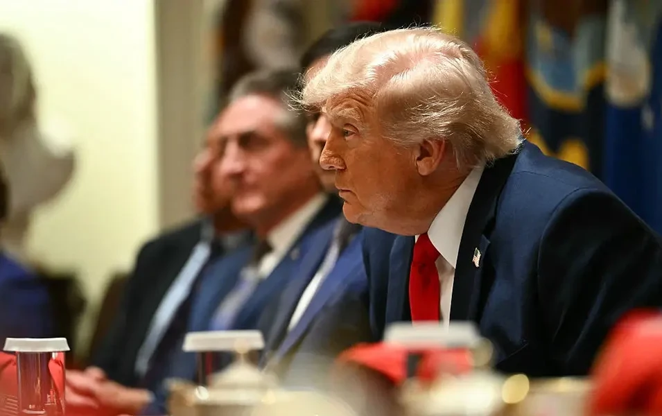 Trump shrugs off midterms as Johnson predicts GOP gains