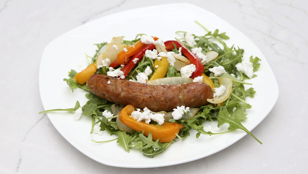 Slow cooker magic with sausage and peppers
