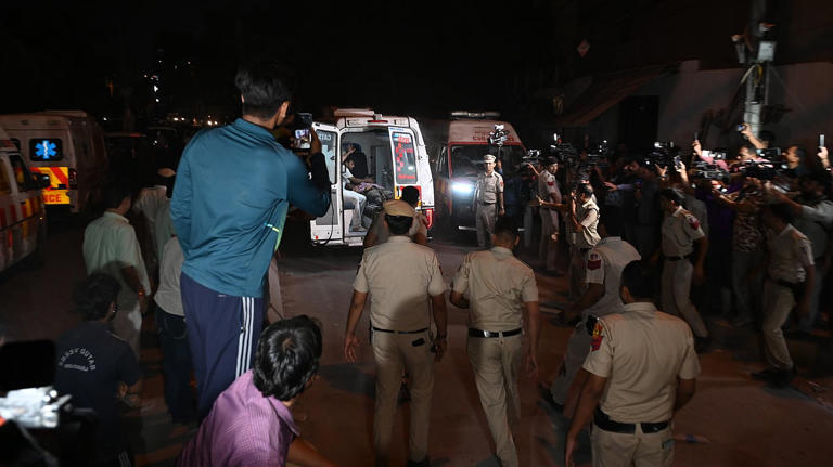Four-storey building crashes to rubble in Delhi's Saket, eight people ...