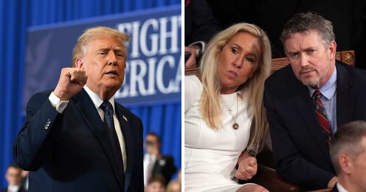 Trump mocks Thomas Massie, Marjorie Taylor Greene as 'loser' gang in ...