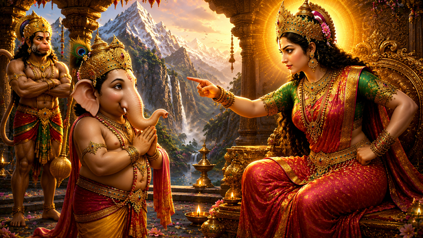 Why did Hanuman Ji refuse Maa Parvati's command?