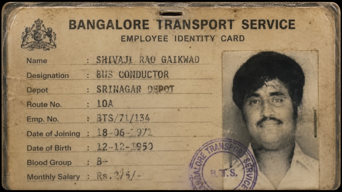 Can you guess Rajinikanth's first salary? A viral 1971 ID card has the ...