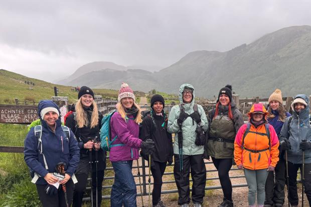 Mold mum's women-led walking group completes charity climb of Ben Nevis