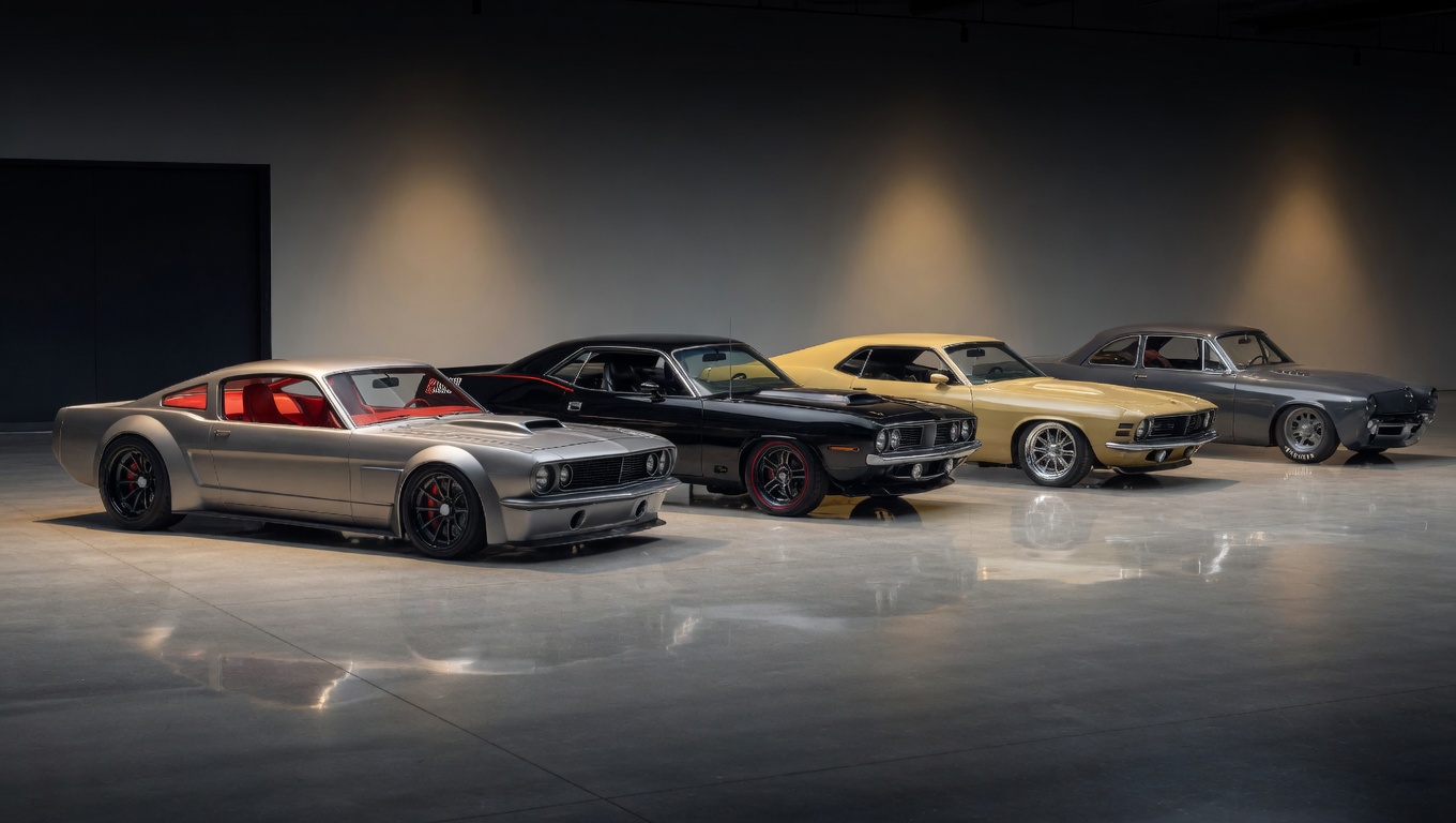 Vicious Stang and the Boss 302 Highlight 4 Custom Builds