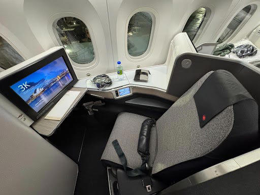 I've flown in business class on dozens of airlines. These 2 carriers ...