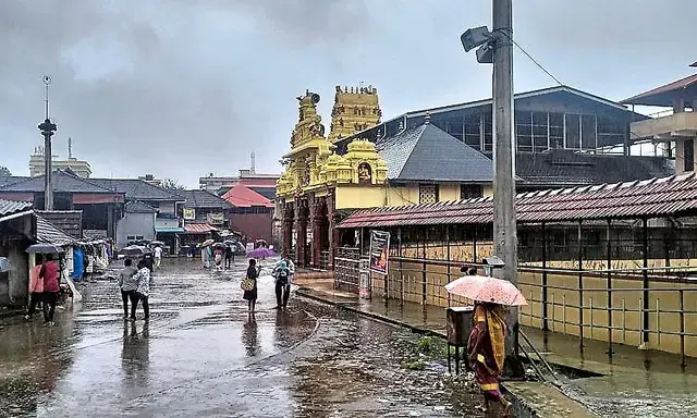 Moderate rain in parts of Manipal