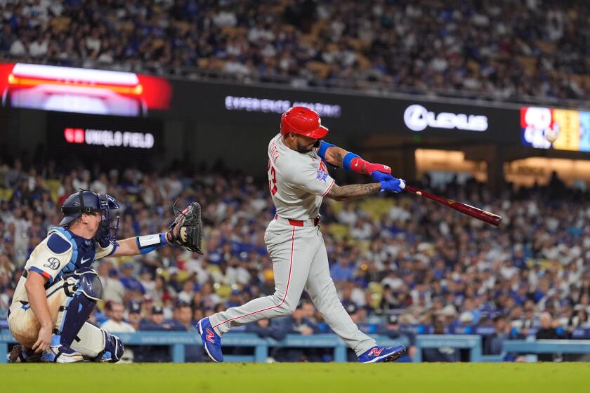 Tanner Scott struggles to execute and Phillies make him pay in Dodgers ...