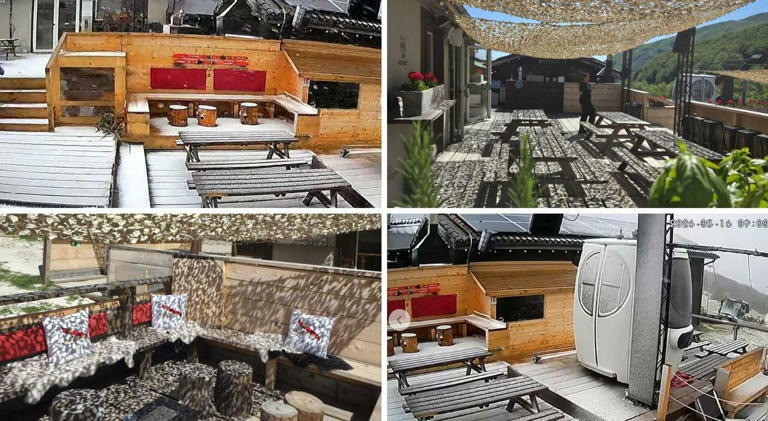 Dalle piste imbiancate alle tende parasole: il maggio pazzo sui monti ...