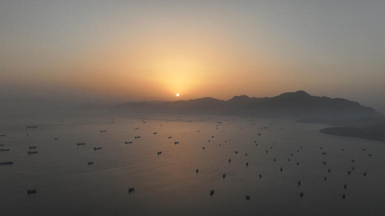 Iran war live: US forces fire at ship running Hormuz blockade