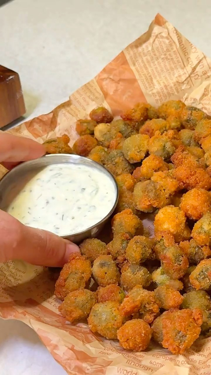 Maak van gewone olijven een onweerstaanbare krokante snack