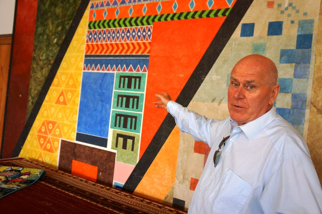 Vernissage mit Otto Sander Tischbein in Güstrow