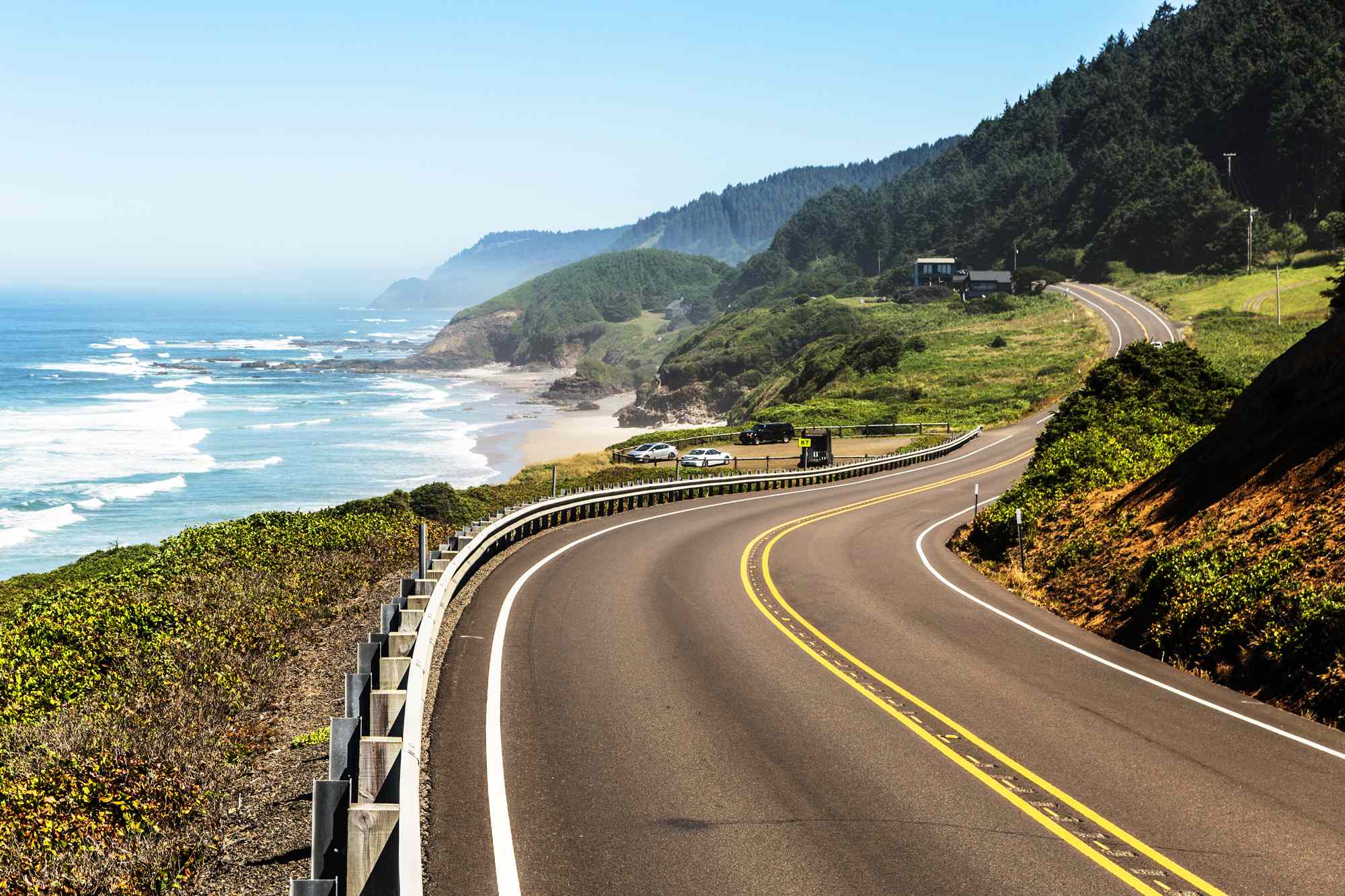 This 350-mile drive is one of the most scenic in the US.—with charming ...