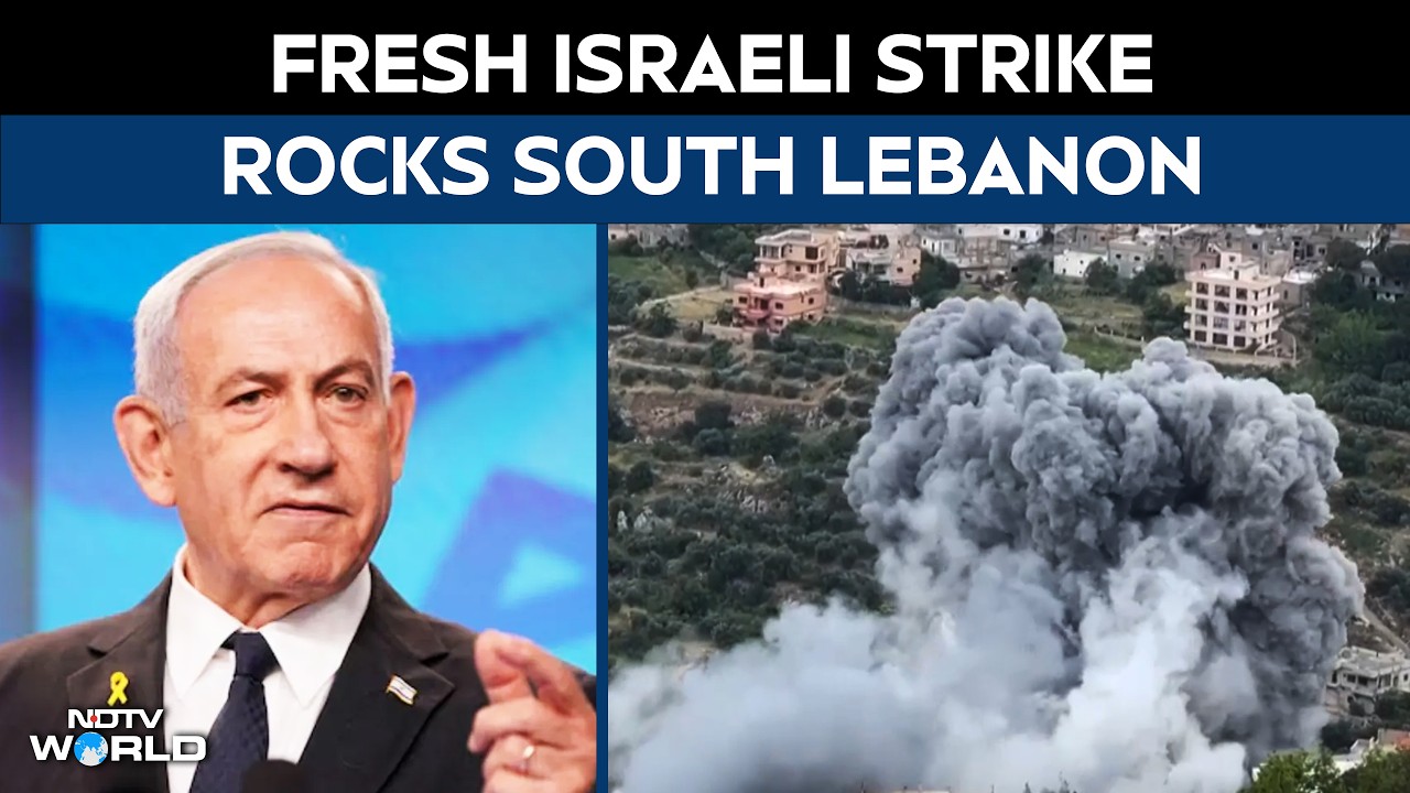 Isarel Lebanon Tensions | Israel Warns, Then Strikes: Lebanese Village ...