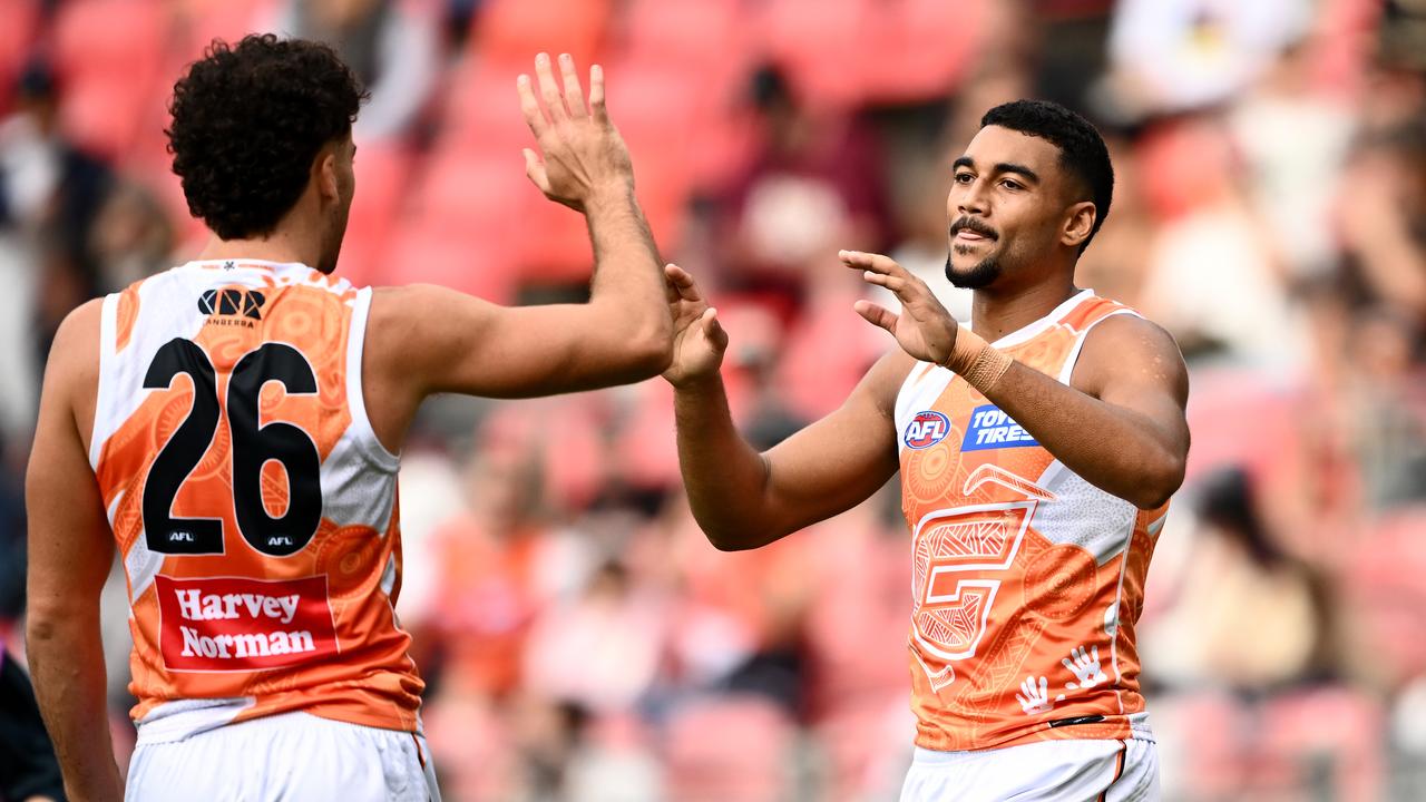 Giants swamp Demons in second half as Callaghan shines