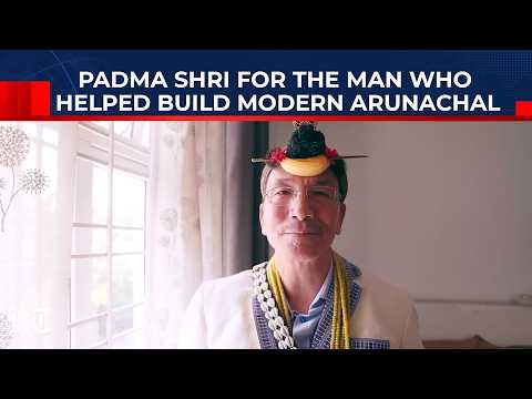 Techi Gubin Receives Padma Shri for Dedication to Arunachals Infra ...