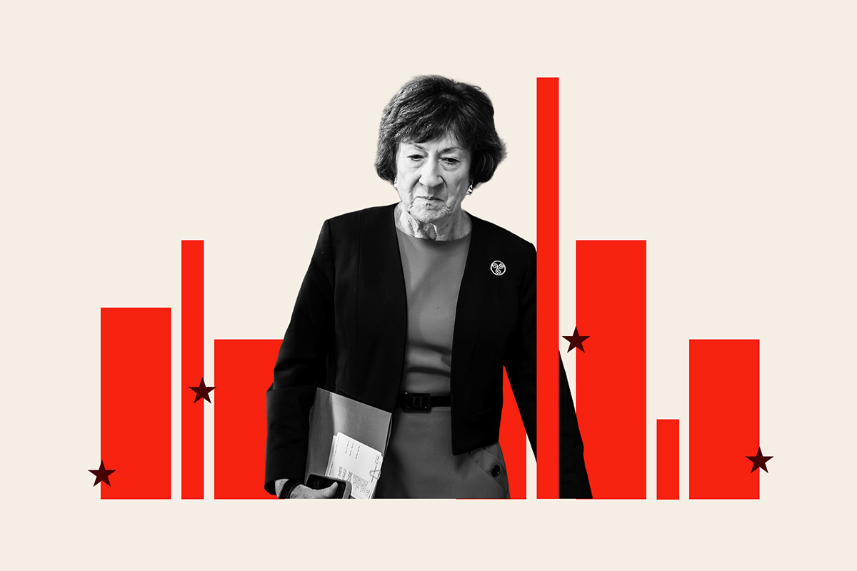 Susan Collins poll numbers worse than in 2020; can she defy odds again?
