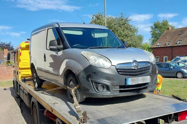 Van seized as 'persistent' Oxfordshire offender arrested for illegal ...