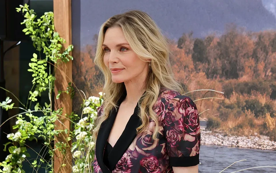 Michelle Pfeiffer's floral red carpet look sparks ageless beauty buzz