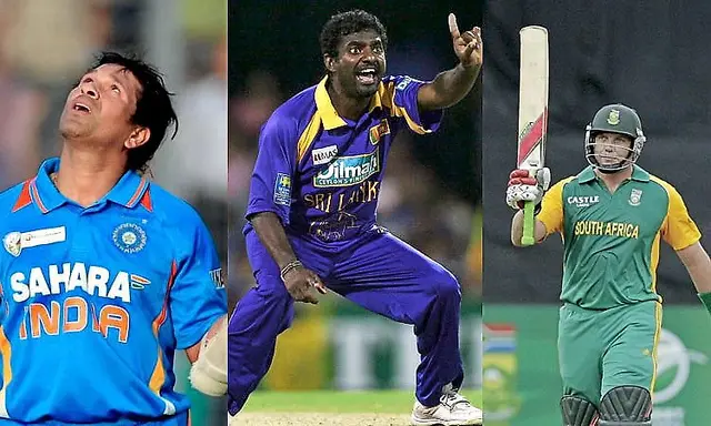 Sachin, Kallis, Murali selected as greatest international cricketers of ...