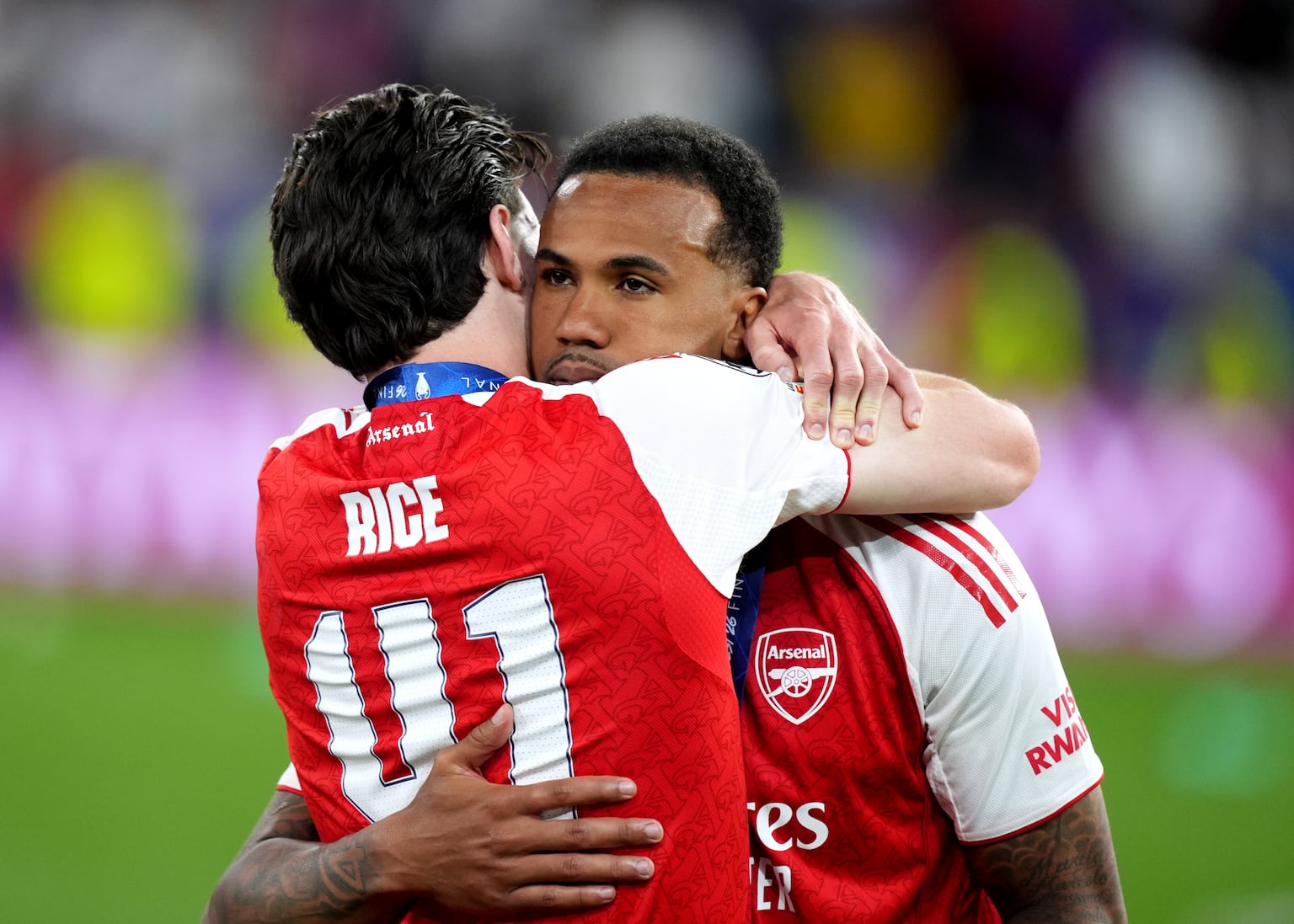 Declan Rice 'devastated' by CL final defeat but vows Arsenal will be back