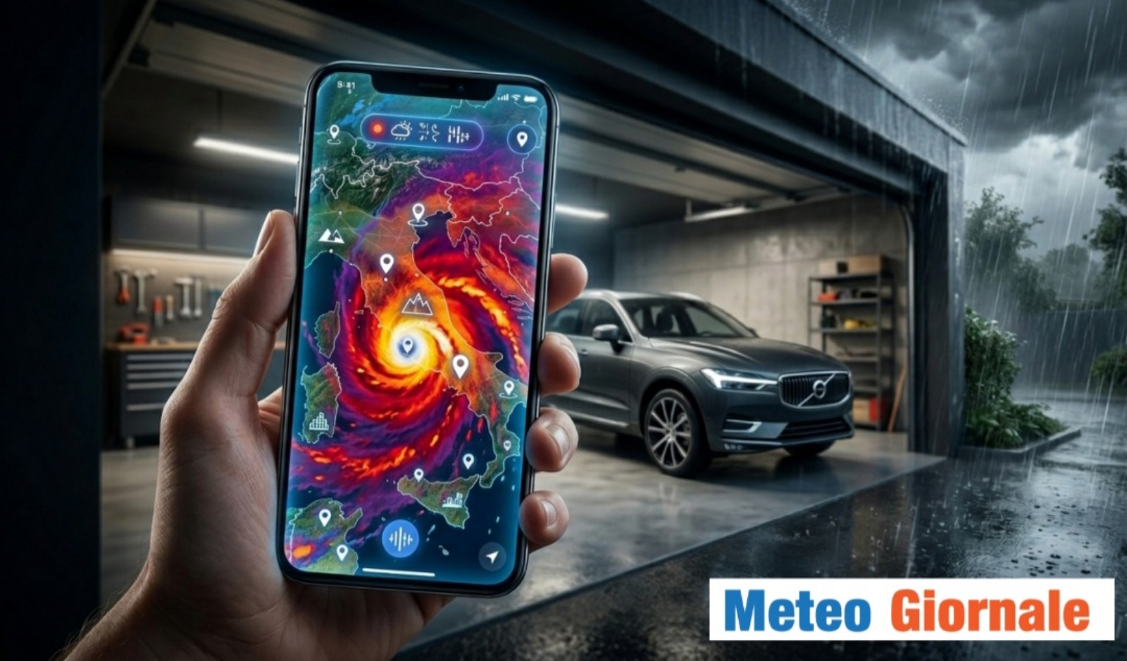 Grandine: Come leggere il radar meteo sullo smartphone per proteggere l ...