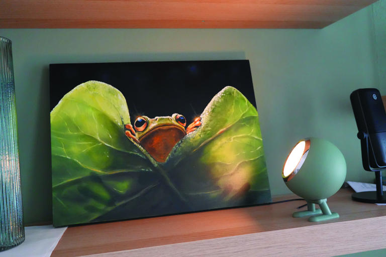 How I kitted out my art studio in a small apartment in the Austrian Alps