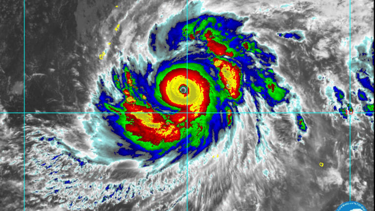 Typhoon Jangmi just strengthened into a Category 1 storm and set course ...